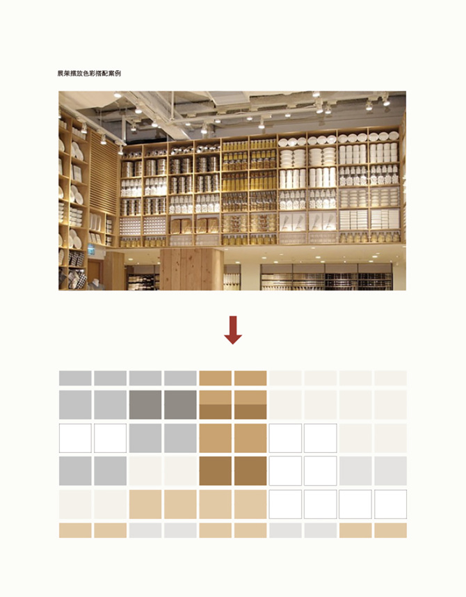 Research and study on the color system of MUJI - ou-momo